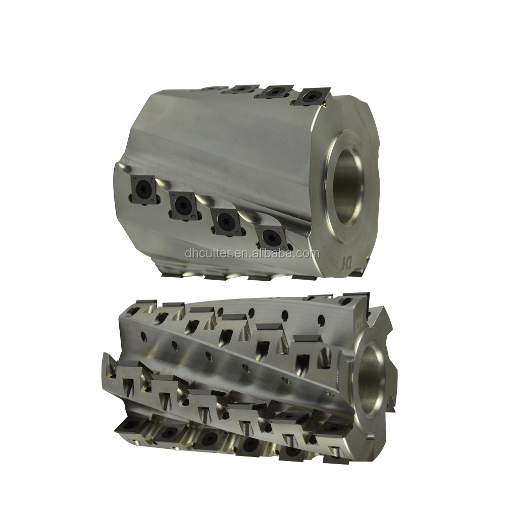 Planer Replacement Helical Cutter Head Wood Shaper Moulder Spindle ...